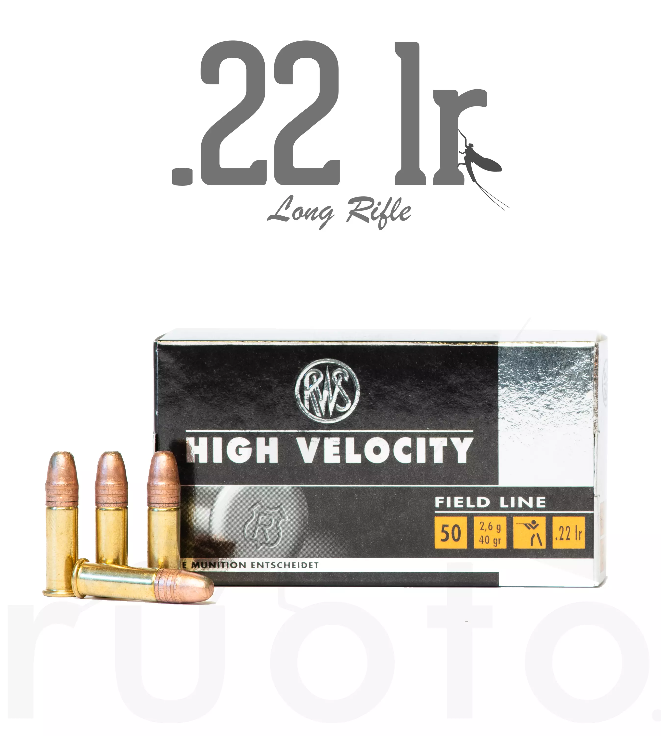 RWS High Velocity .22 LR 2,6g - Asekauppa.fi verkkokauppa