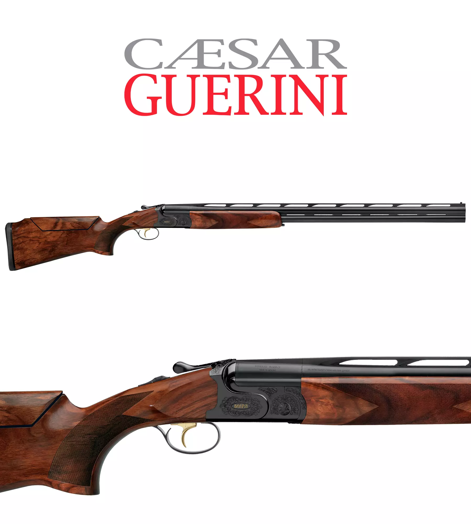 Caesar Guerini Summit Black Ascent Sporting 12/76, säätöperällä - Asekauppa.fi verkkokauppa