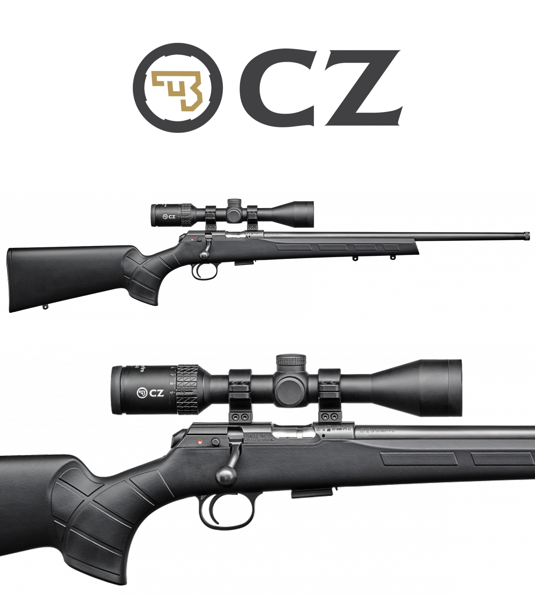 CZ 457 Synthetic .22 LR Combo - Asekauppa.fi verkkokauppa